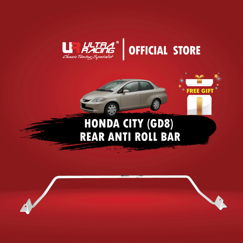 Ultra Racing | Honda City (GD8) 1.5 '03-'08 (2WD) - Rear Anti Roll Bar ...