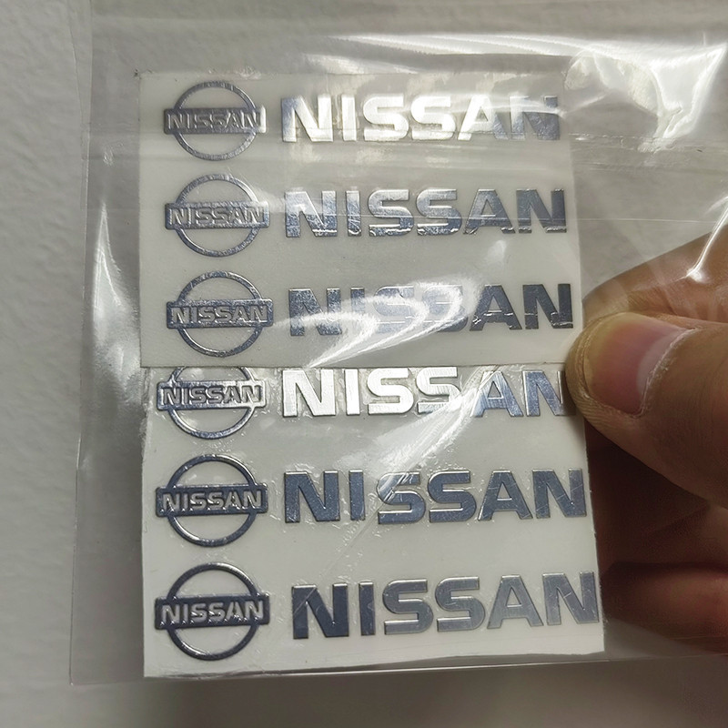 Nissan Car Logo 3D Exterior Metal Sticker Car Interior Decorative ...