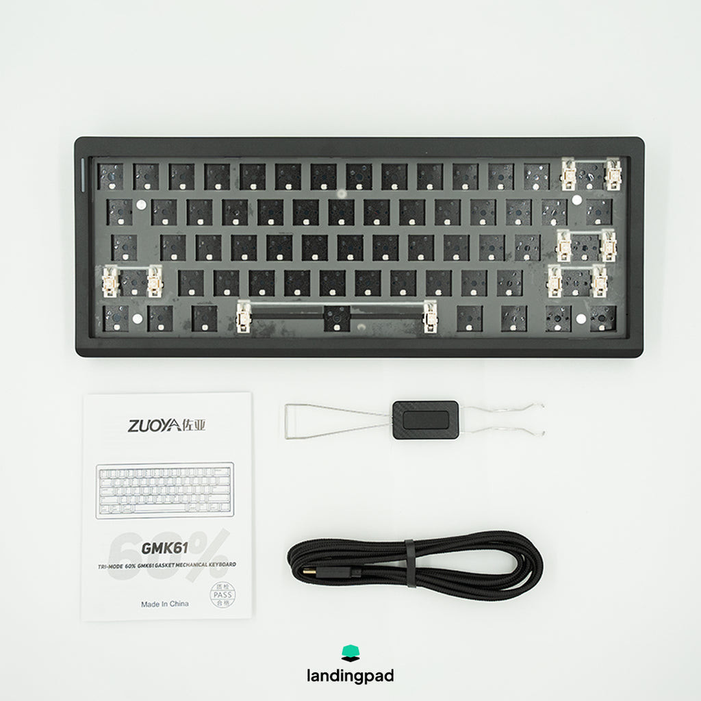 ZUOYA GMK61 60% 61 Keys Mechanical Keyboard DIY Kit | Shopee Malaysia