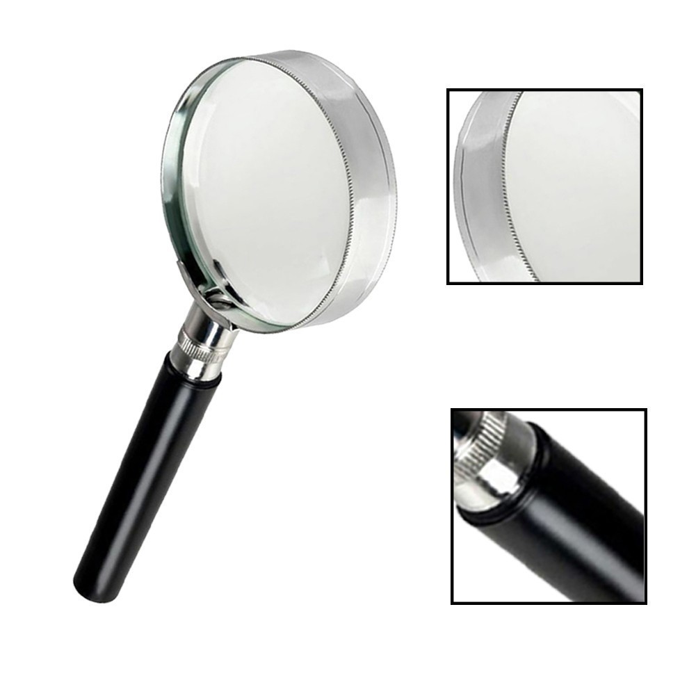 Compact 5X Magnifier for Reading Small Texts and Inspecting Hallmarks ...
