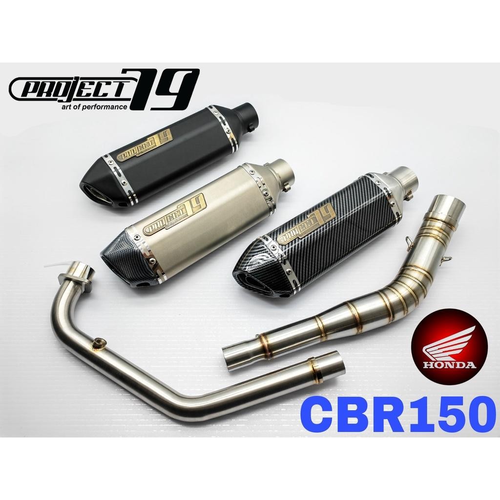 Exhaust Honda CBR150R 2021 Project79 Full System Piping Stainless Steel ...