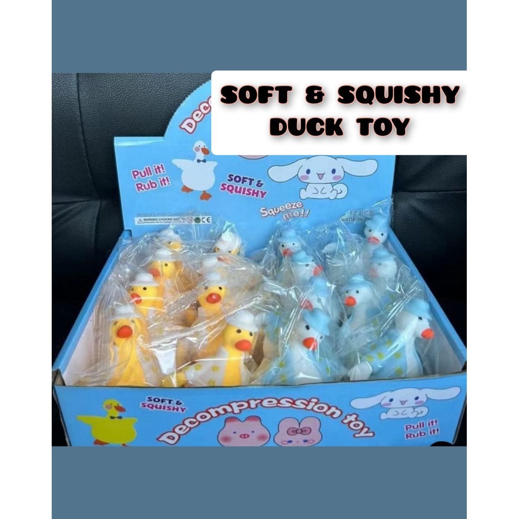 1 PCS DUCK SQUISHY TOY / STRESS SQUISHY FIDGET TOY / SQUISHY DUCK TOY ...