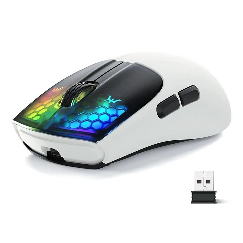 ATTACK SHARK X5 49g wireless Gaming Mouse,Bluetooth Tri-mode,PixArt ...