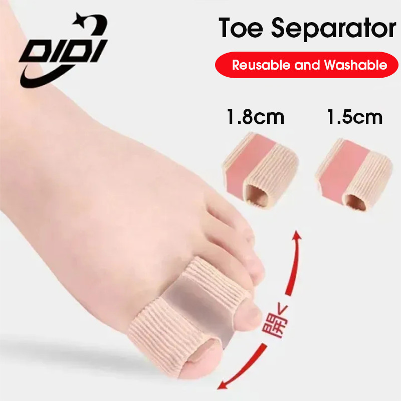 DIDI 1PC Toe Separator Spacers Silicone Bunion Splint Hallux Valgus ...