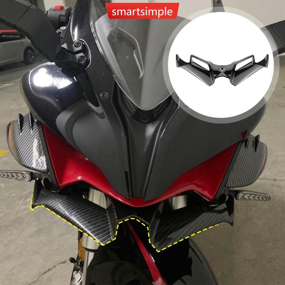 SMARTSIMPLE Motorcycle Winglet Aerodynamic Wing Kit Spoiler Motor ...