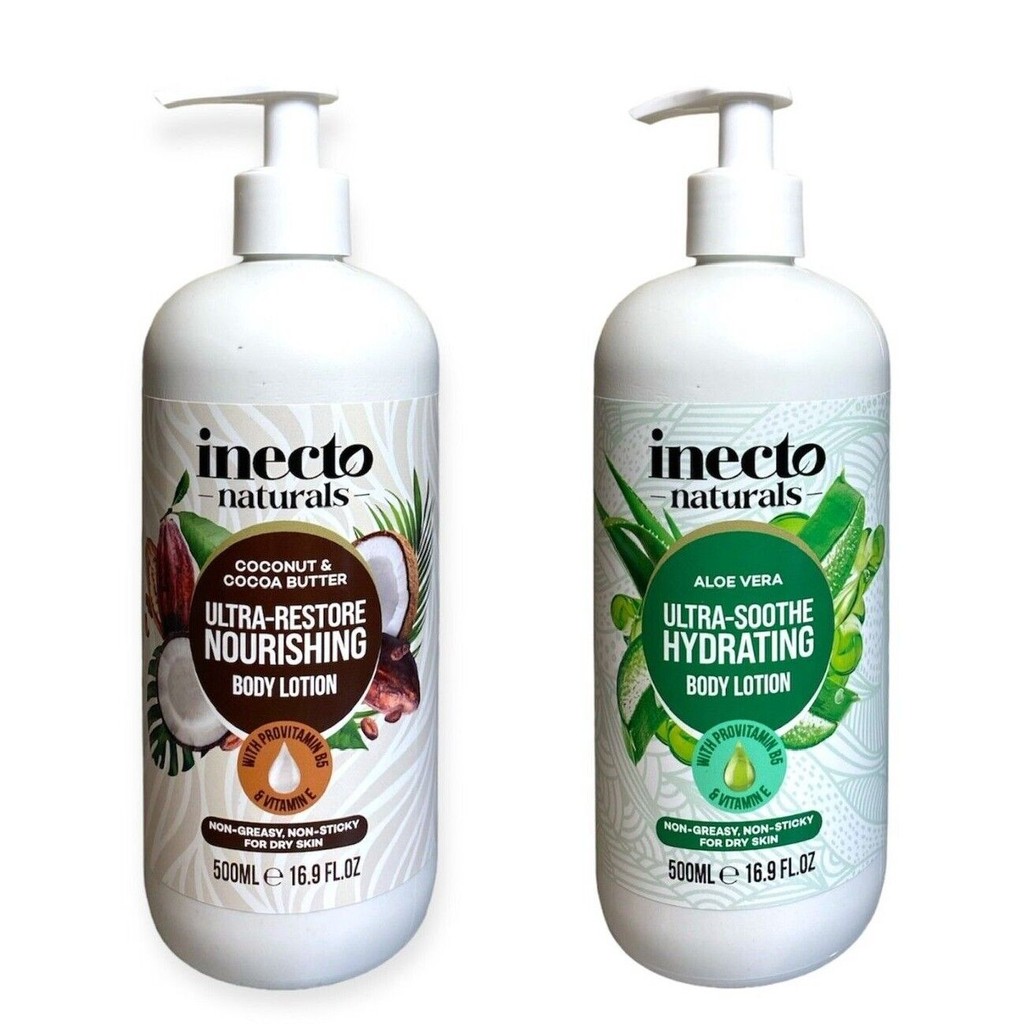 Inecto Naturals Aloe Vera Utra-Soothe Hydrating Body Lotion 500ml ...