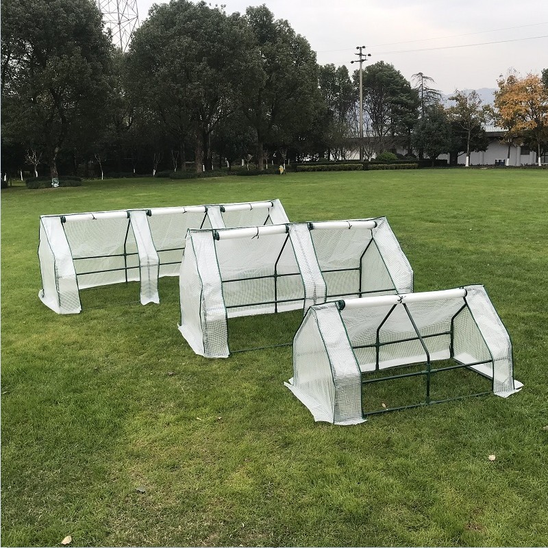 Tunnel Style Painted Steel Pipe Flower Rack Portable Succulent ...
