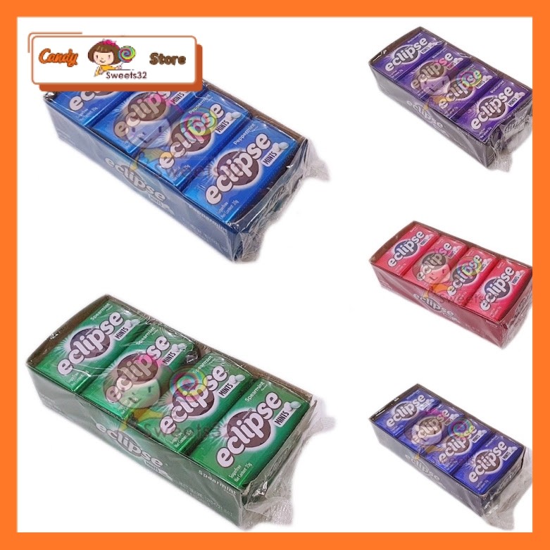 Eclipse Sugar Free Hard Mints Candy 易极无糖薄荷糖 (50's X 8 box per outer ...