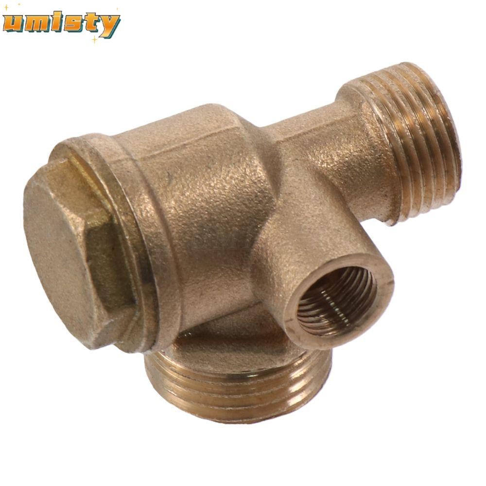 UMISTY Air Compressor Valve, Spare Parts Male Threaded Check Valve ...