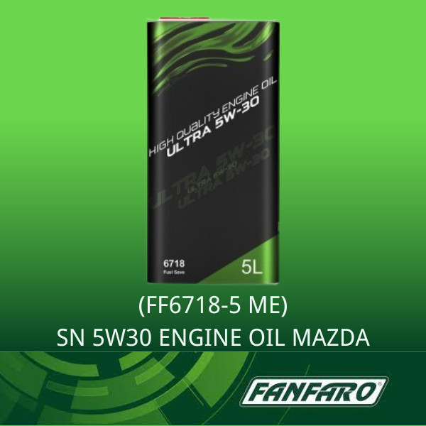 FANFARO (FF6718-5 ME) SN 5W30 ENGINE OIL MAZDA (MADE IN GERMANY ...