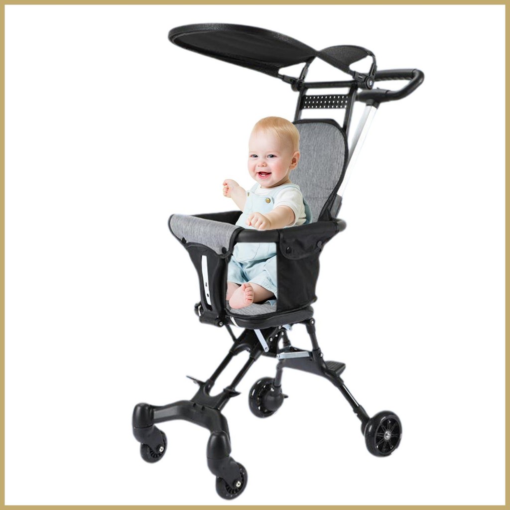 Toddler Stroller with Canopy Lightweight Folding Toddler Travel ...