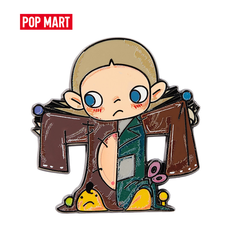 POP MART Zsiga We All Are Kids Series-Fridge Magnet Badge Blind Box ...