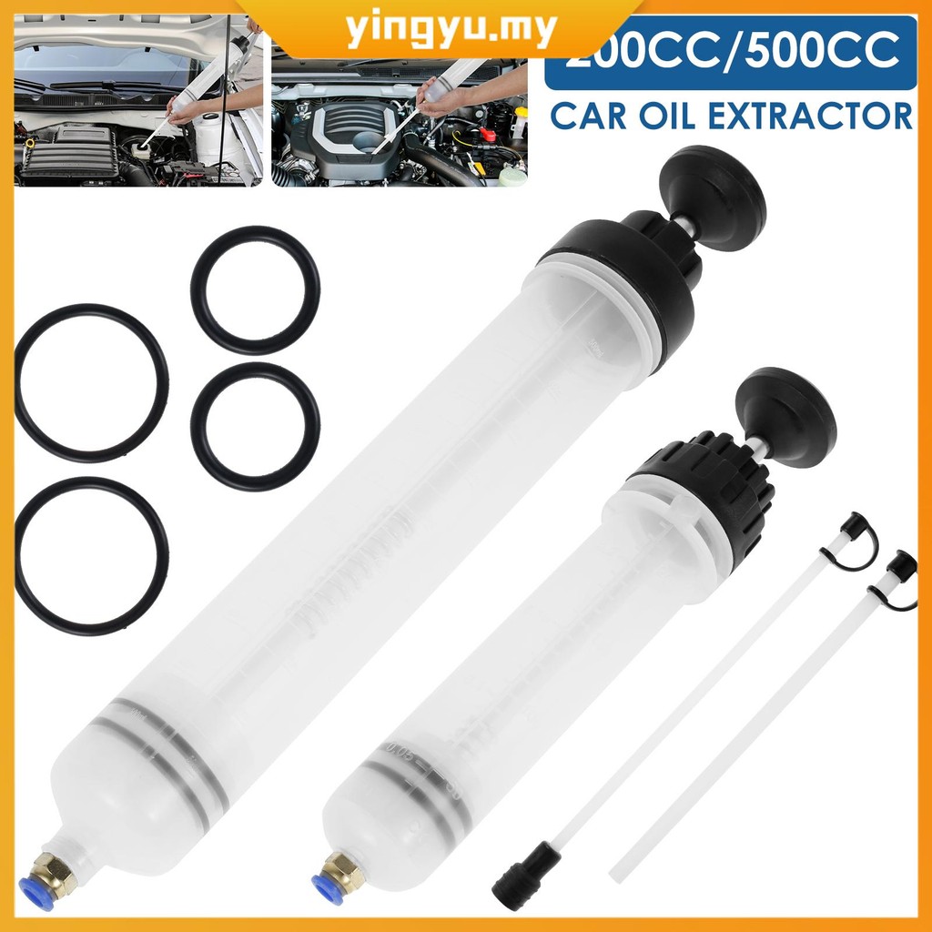 Fluid Extractor 200cc/500cc Portable Fluid Syringe Pump with 2 Syringe ...