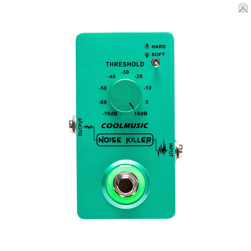 COOLMUSIC Noise Killer Effect Pedal True Bypass Noise Gate Guitar ...
