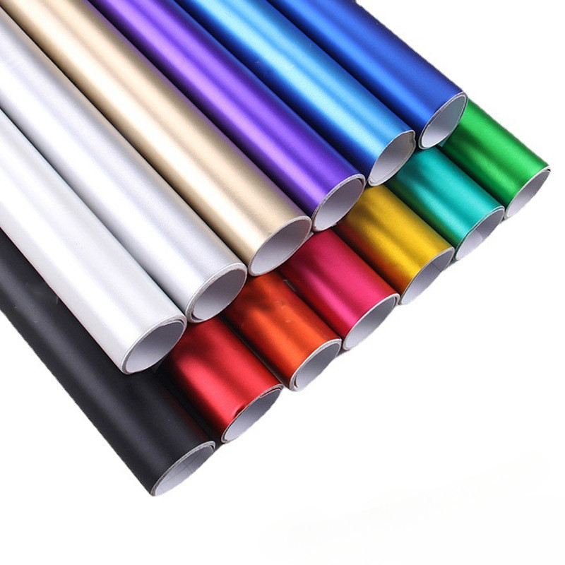 Car Styling 30*100cm PVC Vinyl Wrap Plating Matte Ice Sticker ...