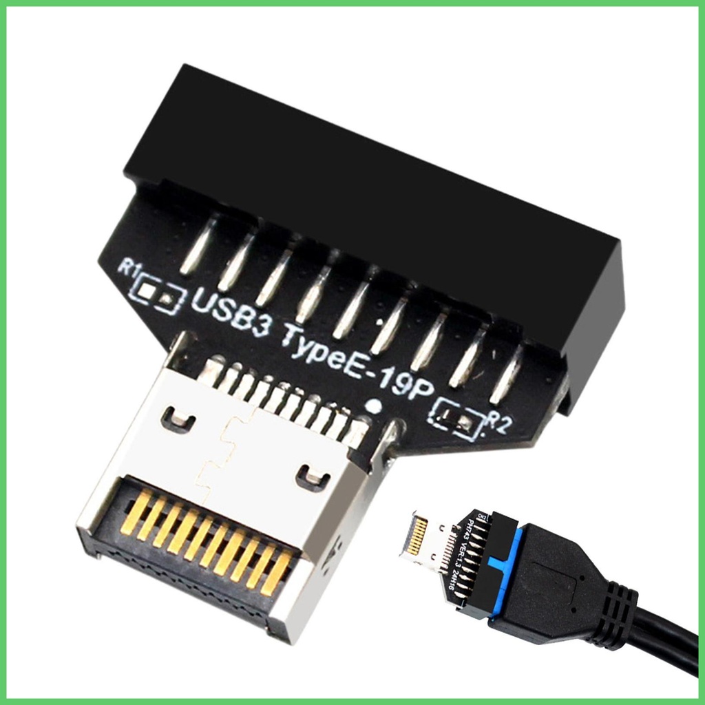 PC Front Panel Connector 19Pin USB 3.2 Motherboard Header Desktop ...