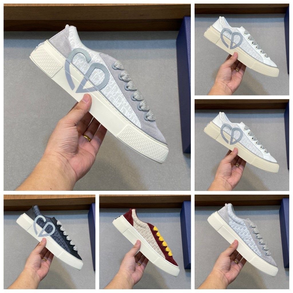 Shoes luxury CDR white color classic design low top sneakers kasut ...
