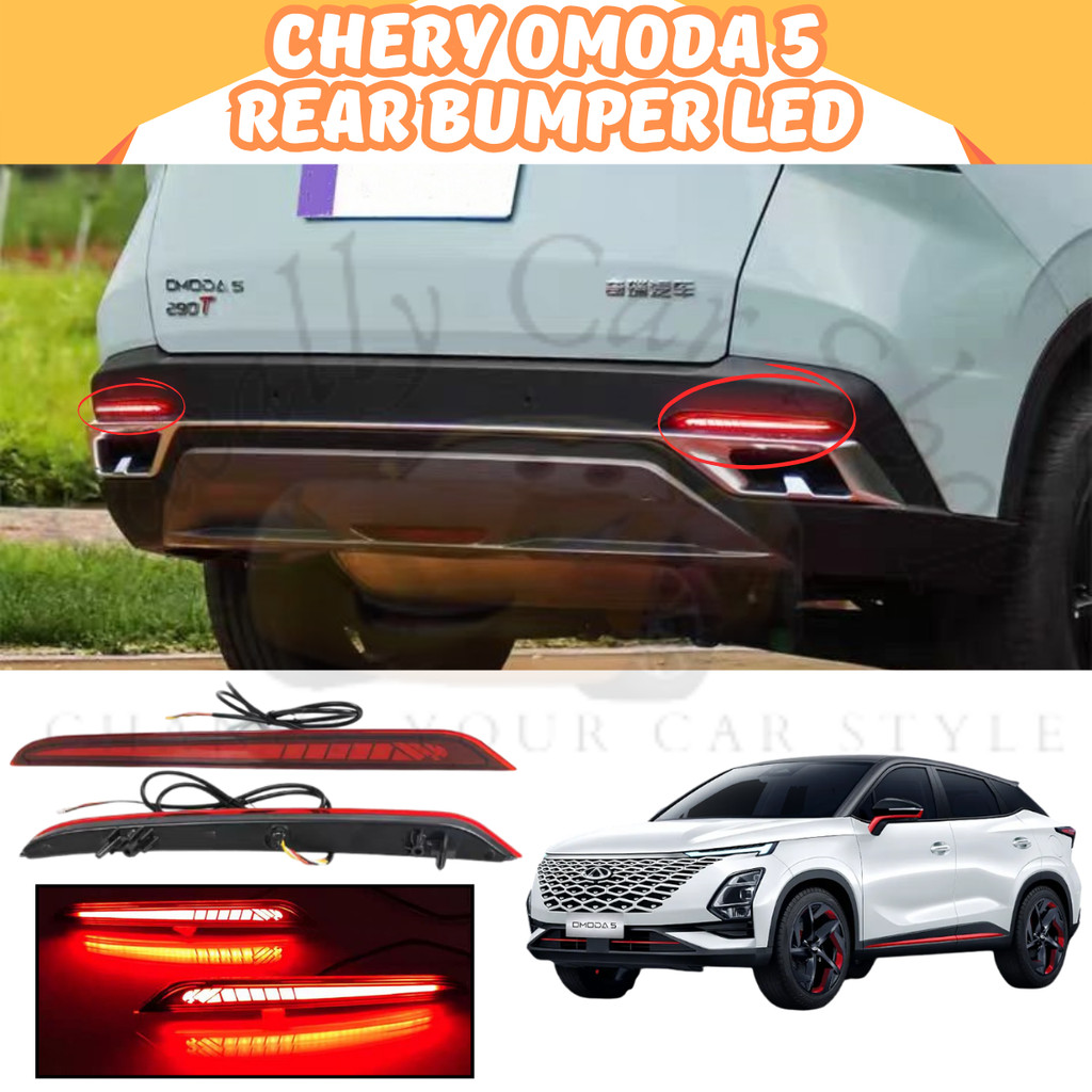 Chery OMODA5 Rear bumper reflector LED light OMODA 5 | Shopee Malaysia