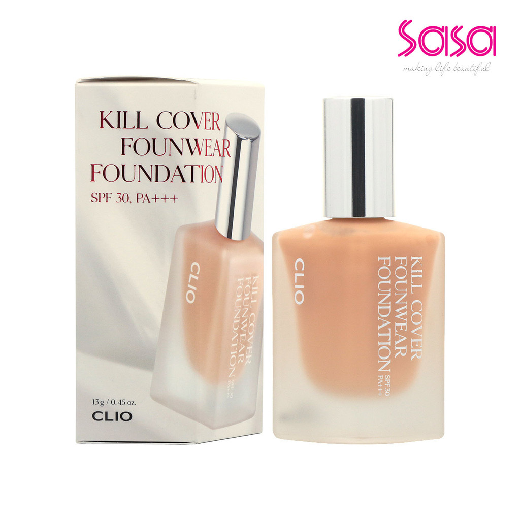 Clio SPF30 PA+++ Mini Kill Cover Founwear Foundation (04) (13g ...