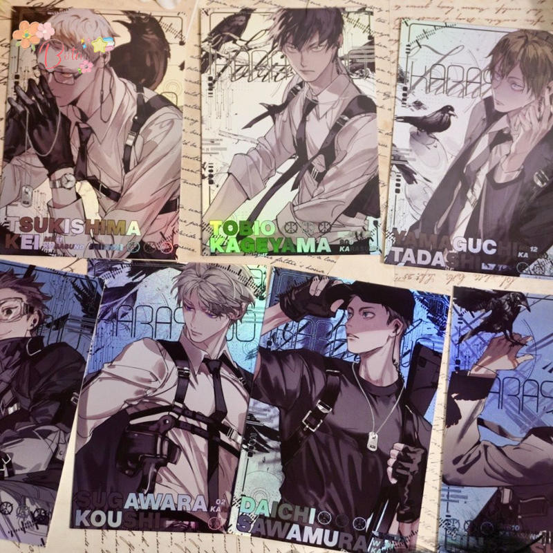 [Bota Shop] Haikyuu!! Agent Series Card Hyuga Shoyo Kageyama Tsukishima ...