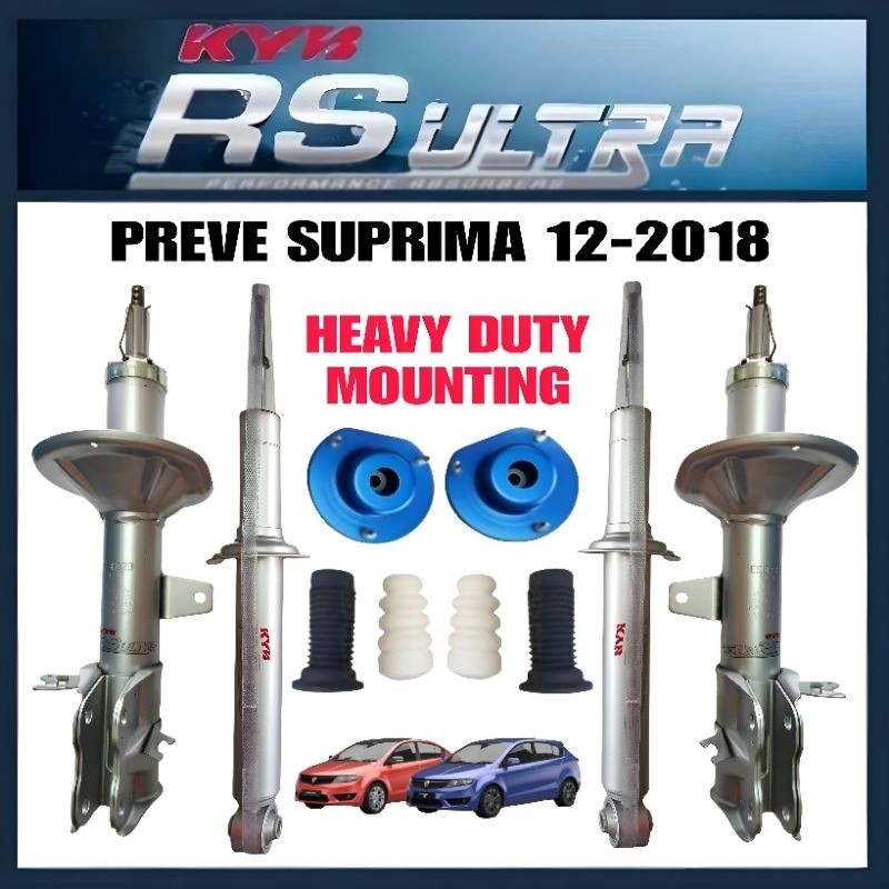 KYB RS ULTRA HEAVY DUTY PROTON PREVE SUPRIMA 12-2018 ABSORBER FRONT ...