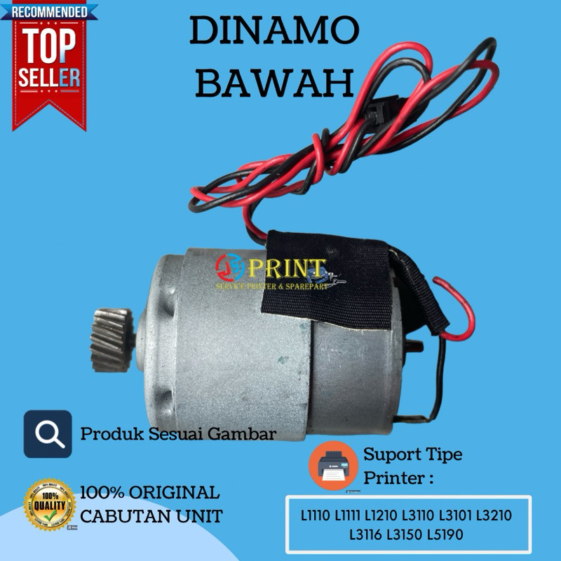 Dynamo PF Lower Motor Epson Printer L1110 L3110 L3150 L4150 L5190 ...