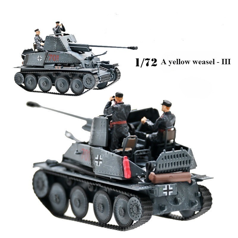 Sanei Finished 1/72 German Weasel 3 III Self-Propelled Anti-Tank Gun ...
