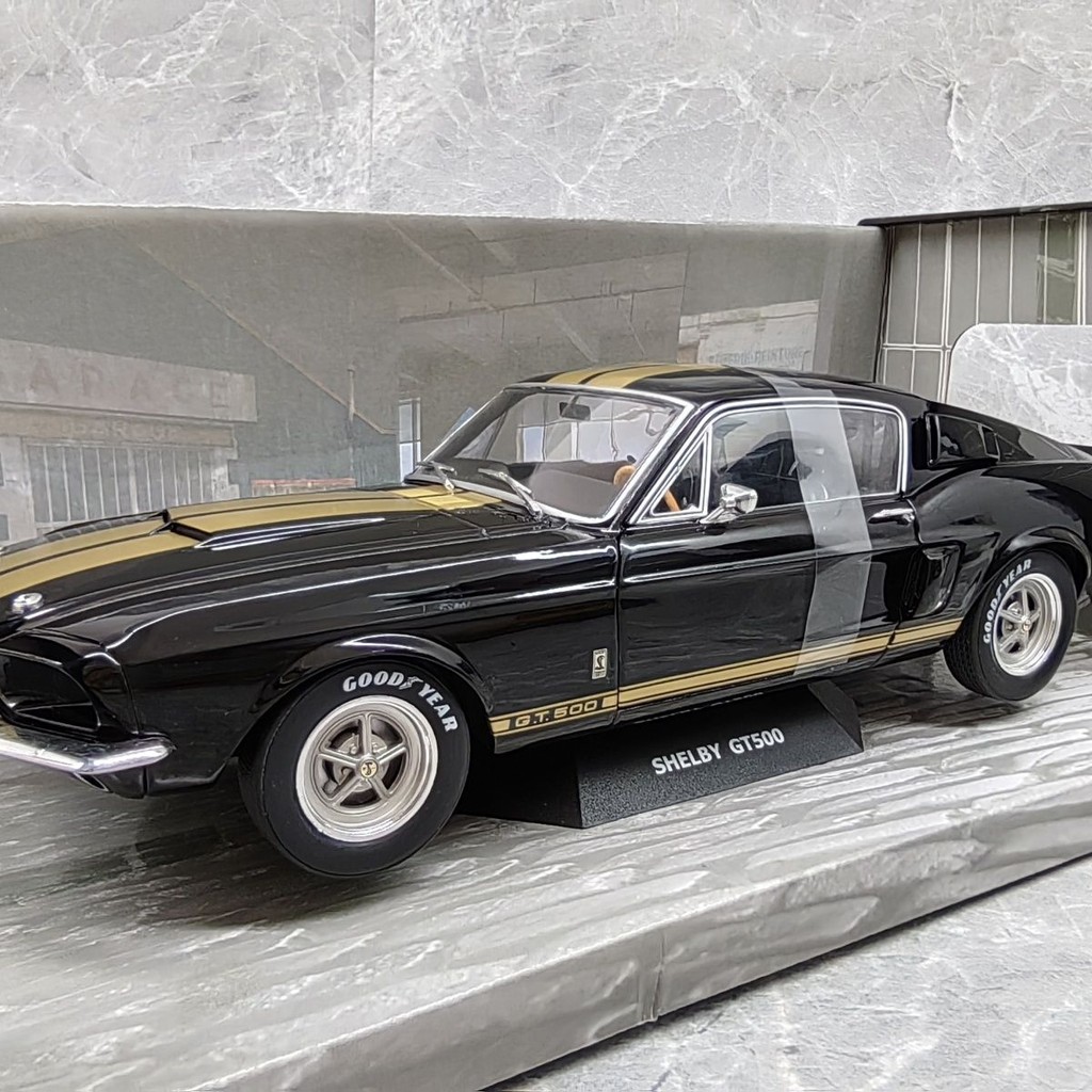 Solid 1/18 SHELBY GT500 1967 SHELBY Cobra Car Model Two-Open Steering ...