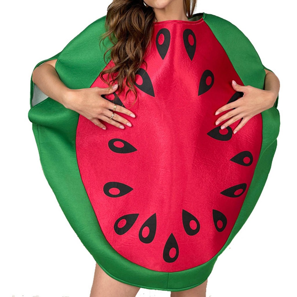 [uguuiya] Watermelon Costume Cartoon Slip on Halloween Costume for ...