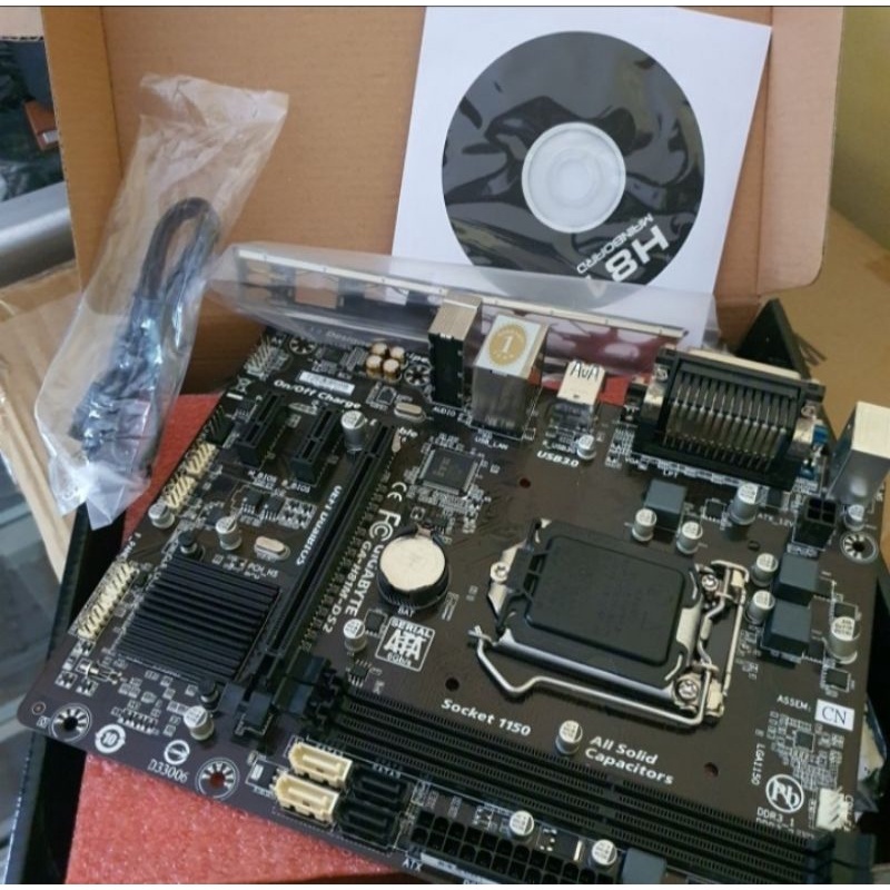 Gigabyte H81 MDS 2 DDR3 LGA 1150 Mainboard | Shopee Malaysia