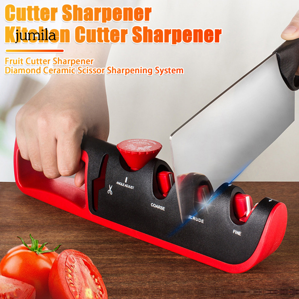 Kitchen Cutter Sharpener Cutter Sharpener 4-in-1 Kitchen Sharpener with ...
