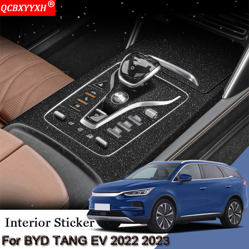 Car Interior Stickers Fit For BYD TANG EV 2022 2023 Center Console ...