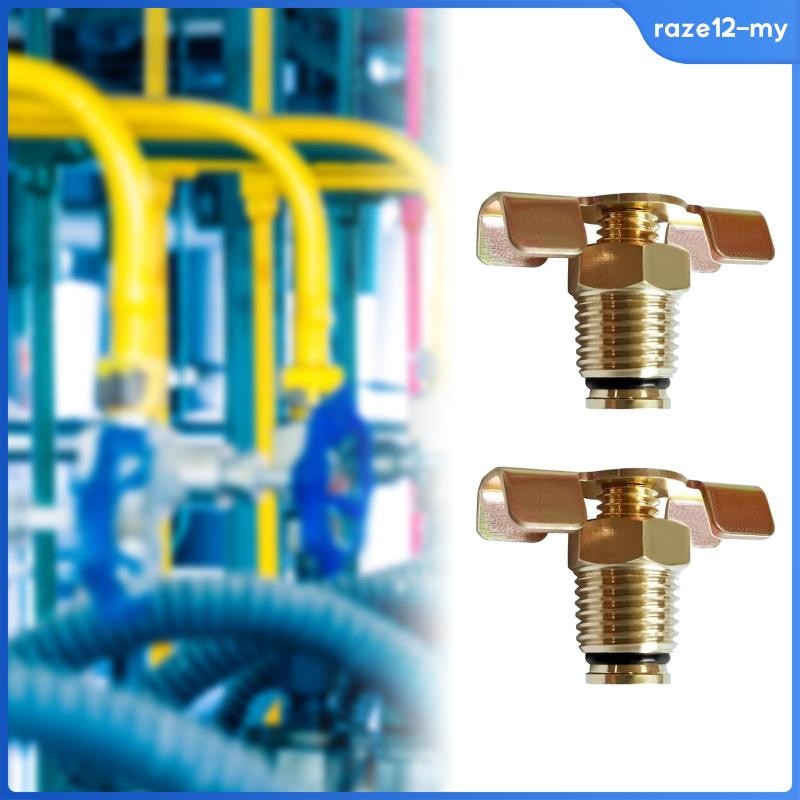 [RazecaMY] 2x Air Compressor Drain Valve Labor Saving Compressor Tank ...