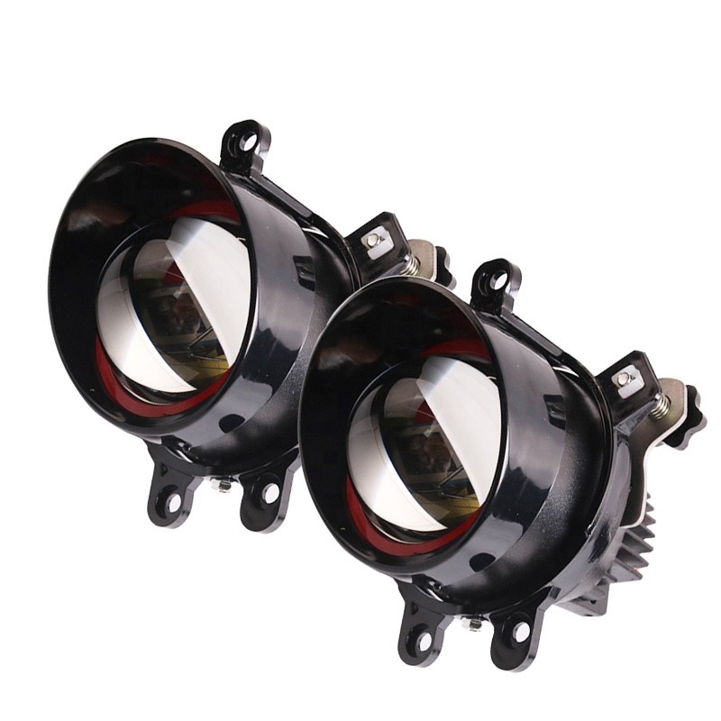 2PCS 3.5 INCH LED Fog Lenses Projector Fog Lights 20000lm For Nissan X ...