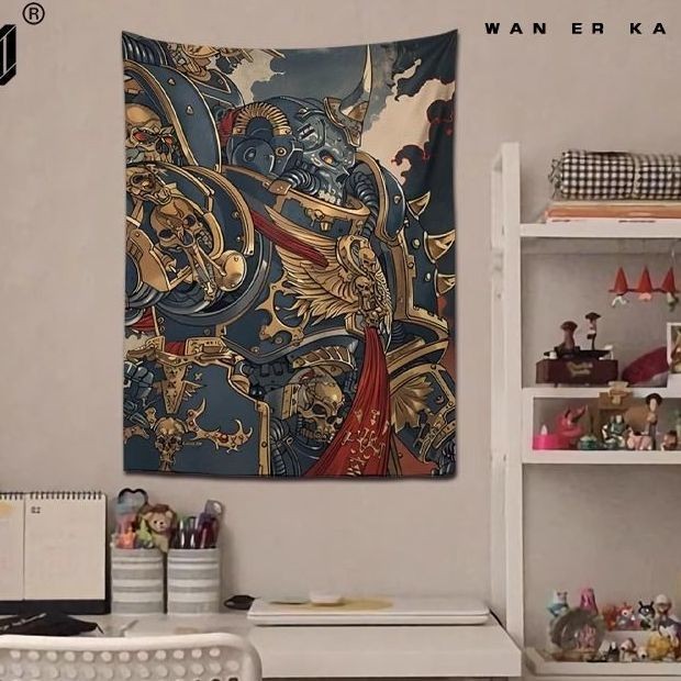 2025 New Style Tapestry Warhammer 40K Atmosphere Decoration Bedroom ...