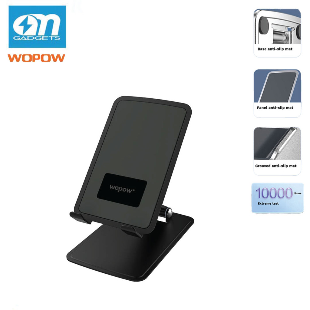 WOPOW VB21 Metal Folding Desktop Stand Multi Angle Adjustment Bracket ...