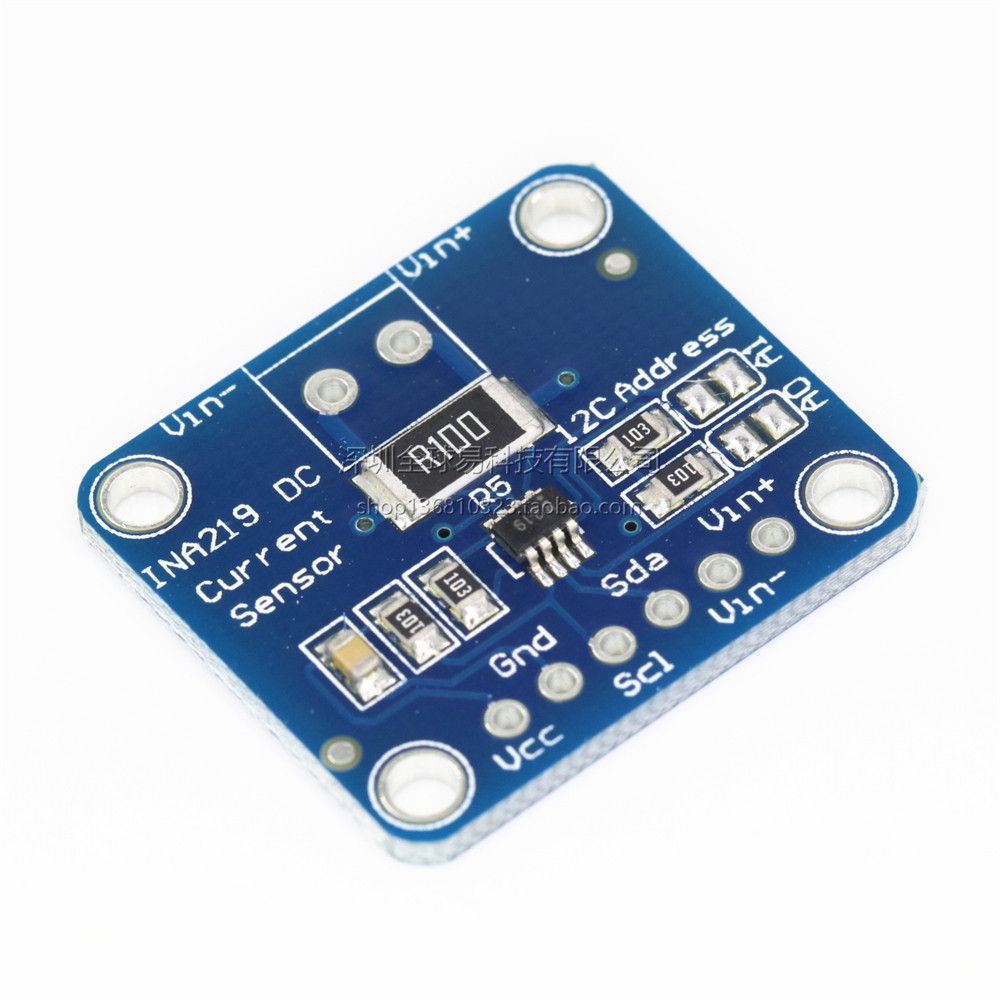 MCU-219 INA219 I2C Interface Zero Drift Two-Way Current/Power ...