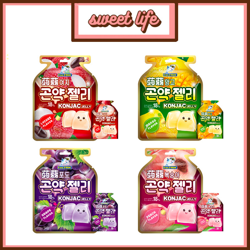 15'S X 20G CAPTAIN DOLPHIN KONJAC JELLY JUICE CONTENT 18% JELLY WITH ...