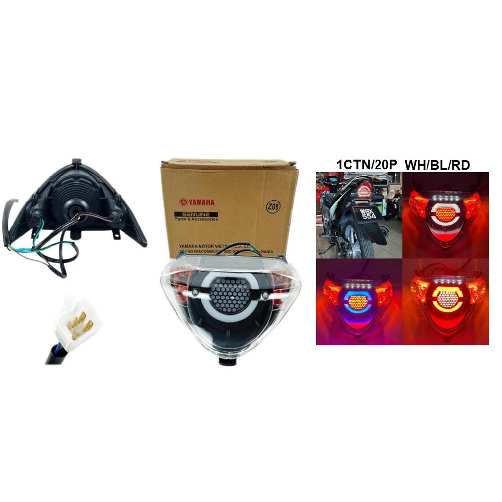 LC135 V1 TAIL LAMP ASSY TAIL LIGHT LAMPU BELAKANG BRAKE LIGHT LAMPU ...