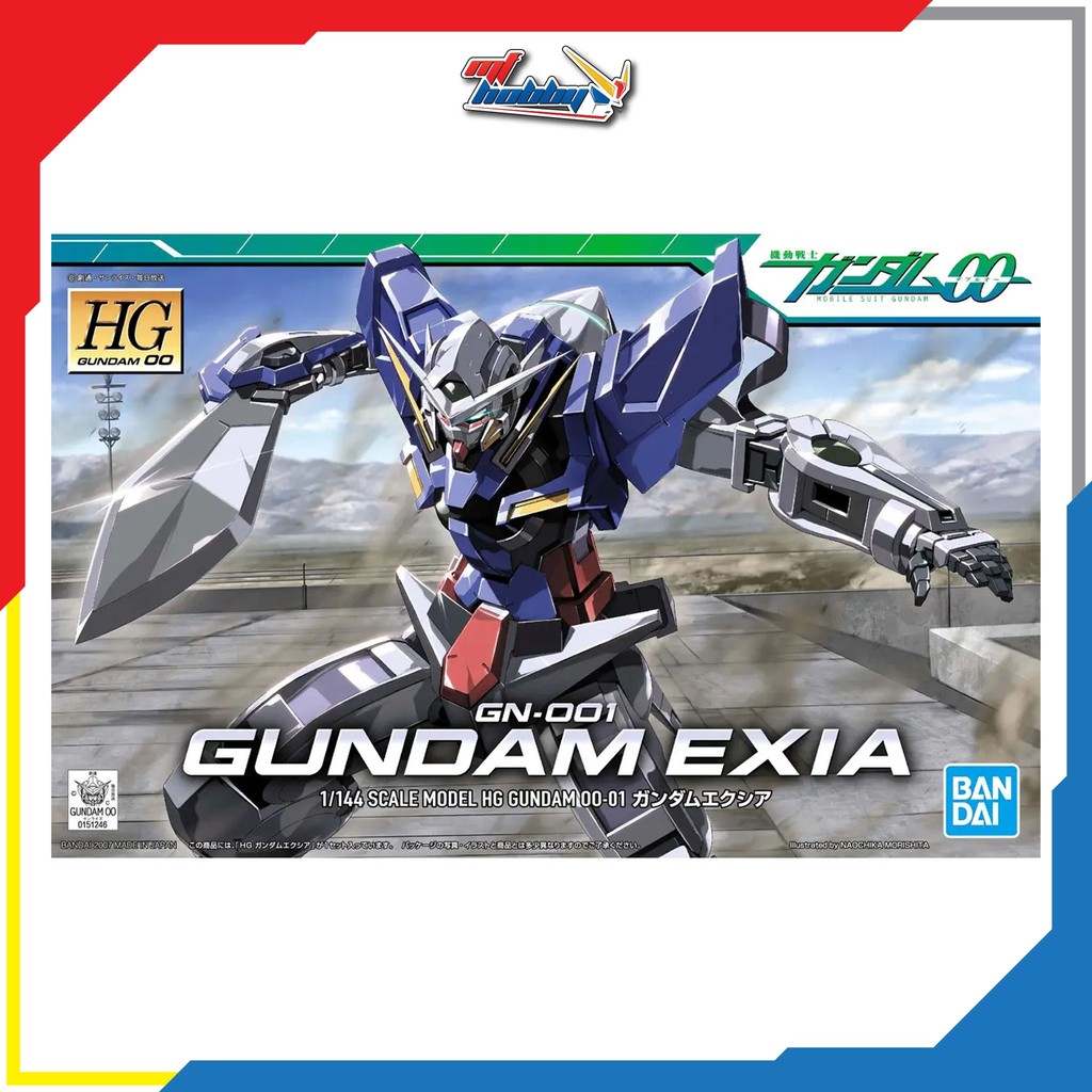 HG Gundam Exia (Bandai HG) | Shopee Malaysia