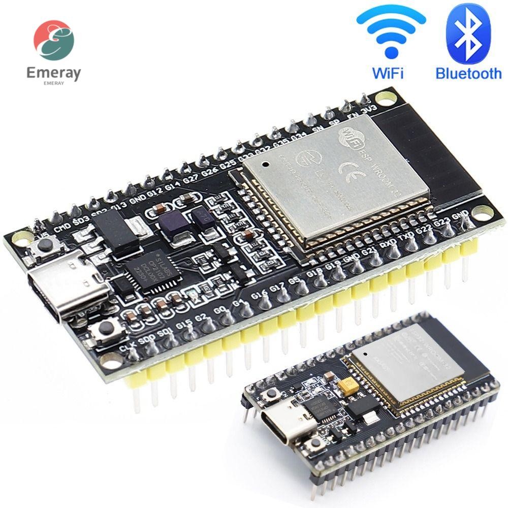 EMERAY ESP32 ESP-32S Development Board, ESP-WROOM-32 Dual-Mode WiFi ...