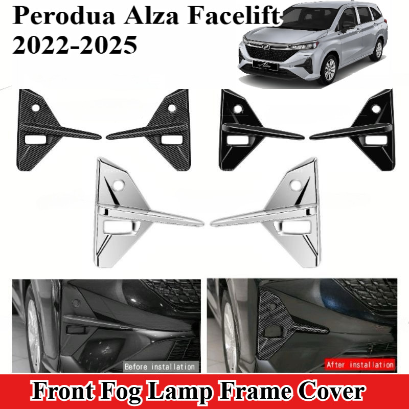 Perodua Alza 2022 2023 2024 2025 New Facelift Front Fog Lamp Frame ...