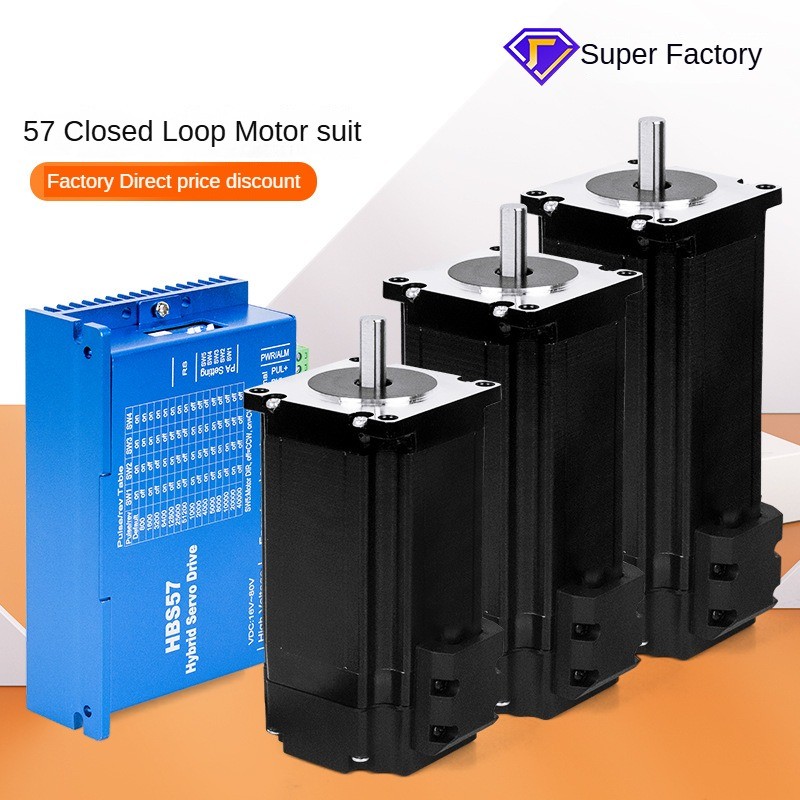 57 Closed Ring Stepper Motor HBS57 Closed Ring Driver Set DC Motor with ...