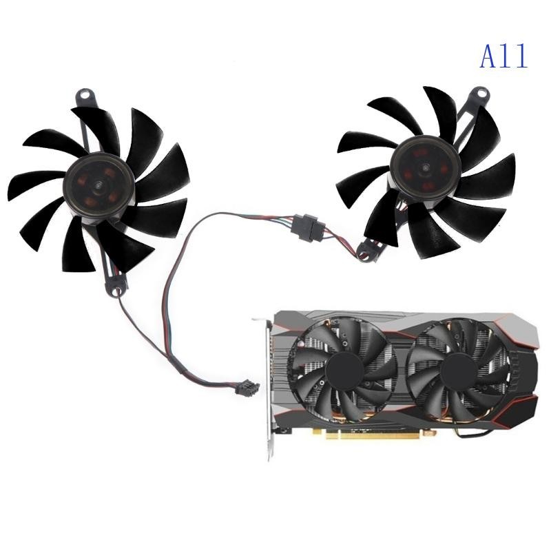 All Graphics Card Cooling Fan for Radeon RX 580 RX5500 XT 80mm 4 Pin 4 ...
