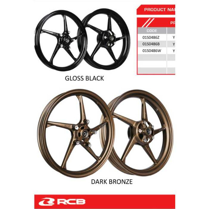 SPORT RIM SP500 & SP 500 Y15ZR Y16ZR Y15 Y16 RCB RACING BOY SPORT RIM 1 ...