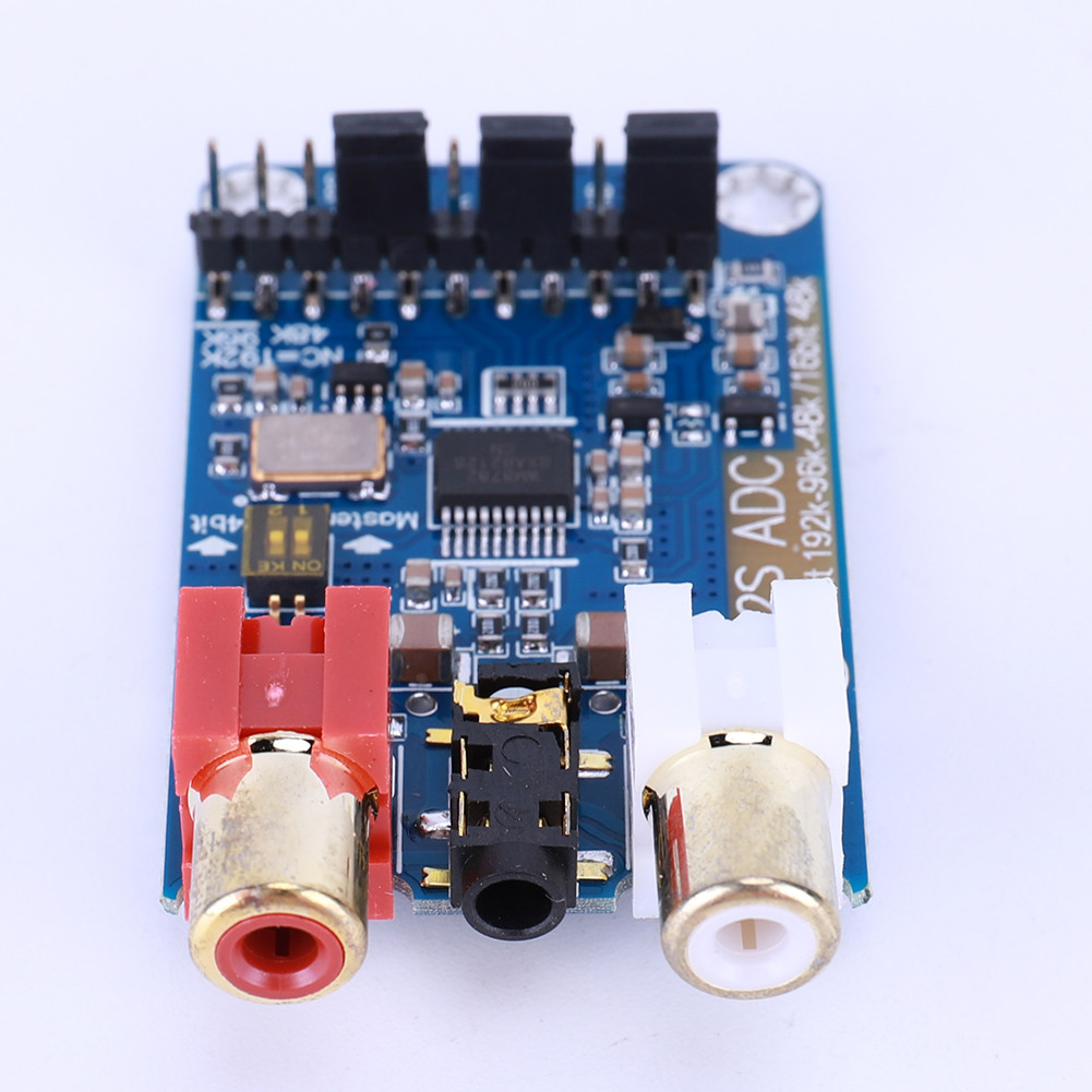 I2s Adc Hifi Audio Acquisition Card Module Wm8782s Master Slave Mode