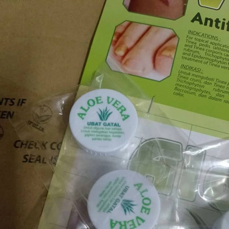 (12pcs) Aloe Vera Antifungal Cream Krim Sapu Gatal Krim Aloe Vera Ubat ...