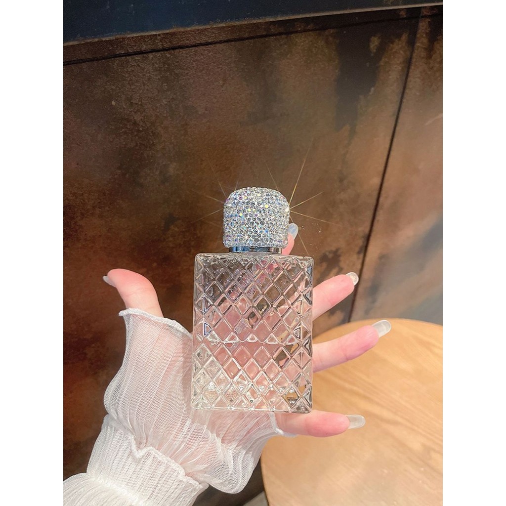 Spray Bottle Diamond-encrusted 100ML Perfume Refill Bottle High-end ...