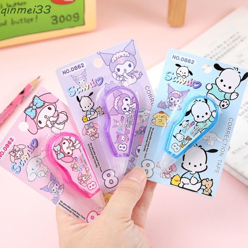 QINMEI White Out Corrections Tape, Error Corrector Japanese Error Correction Tools, Kawaii ...