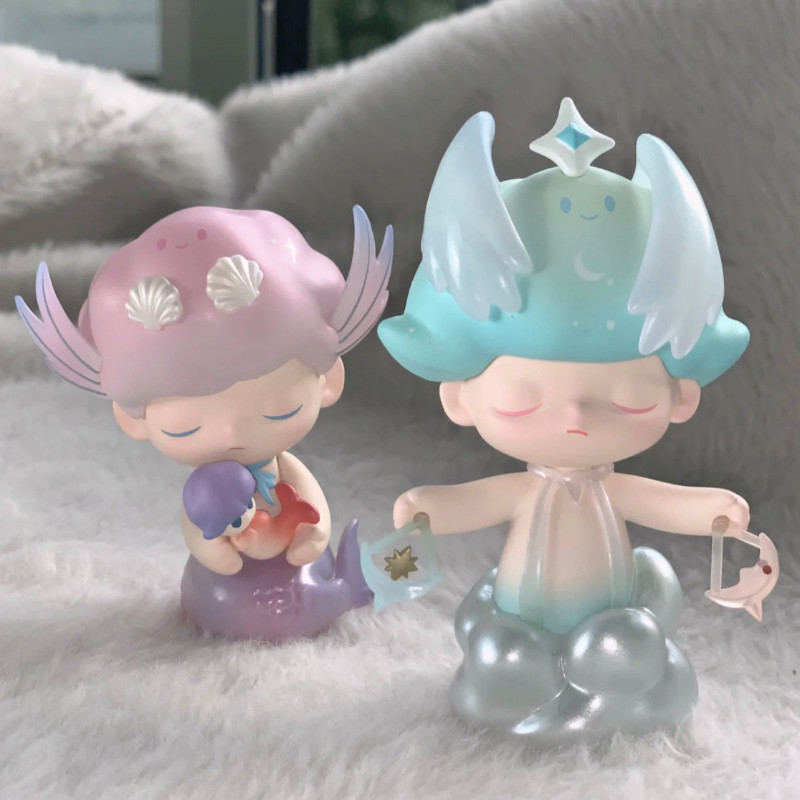 POPMART DIMOO Zodiac Series Blind Box POP MART DIMOO星座系列盲盒公仔手办摆件 Doll ...